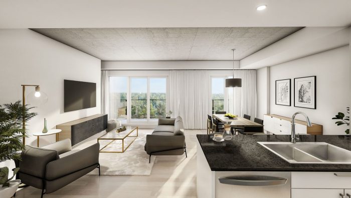 LOGES Saint-Nicolas | Appartements de style condo à louer à Lévis